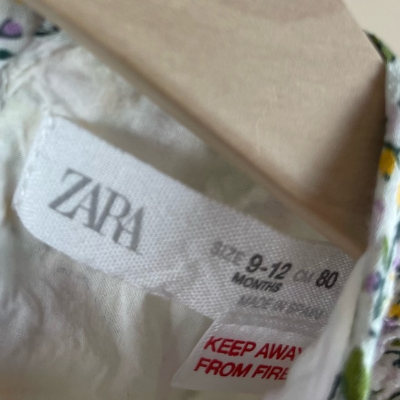 Zara | Dresses | Nwot Zara 92 Months Ditsy Floral Smocked Cottagecore Prairie Spring Dress ...